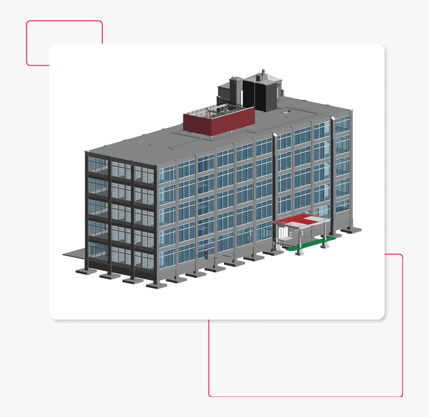 Architectural Bim Model Of Hospitality Project Revit - Commercial ...