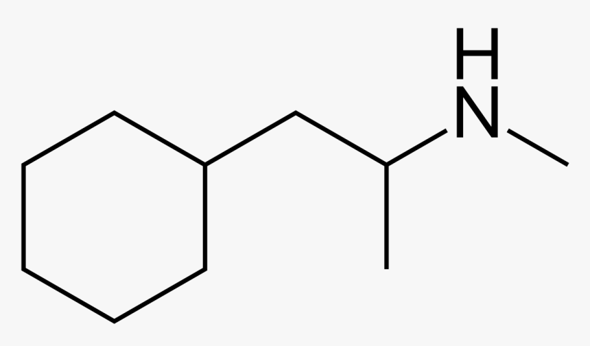 Propylhexedrine Structure, HD Png Download , Transparent Png Image ...