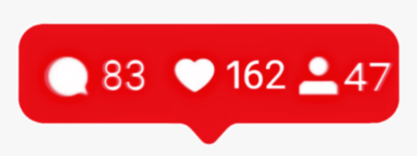 #instagram #heart #love #likes #comments #followers - Carmine, HD Png ...