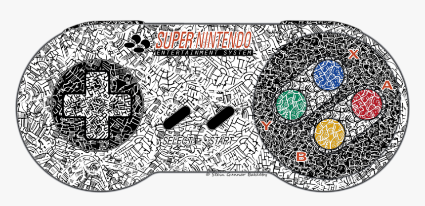 Snes Controller By Bakkeby - Animated Snes Gif, HD Png Download ...