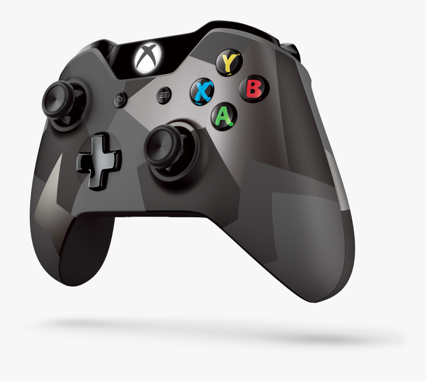 Gamepad Png - Xbox One Black Camo Controller, Transparent Png ...