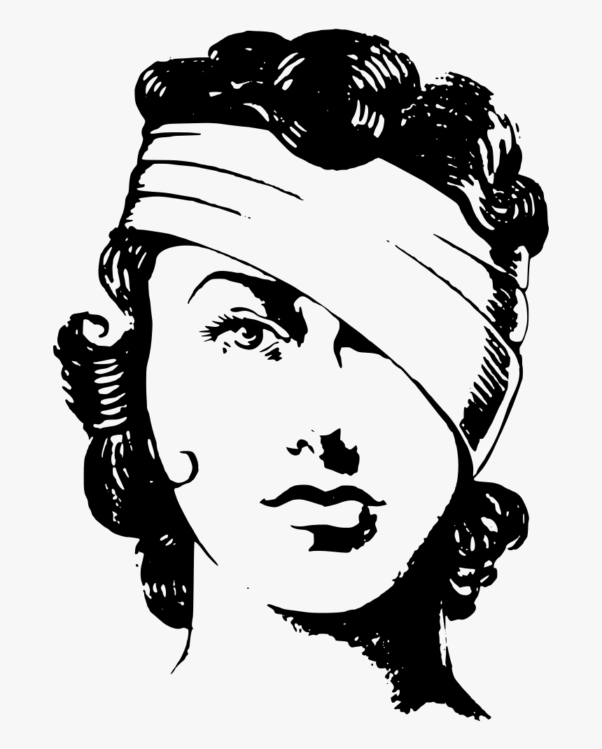 Face Hurt Lady - Illustration, HD Png Download , Transparent Png Image ...