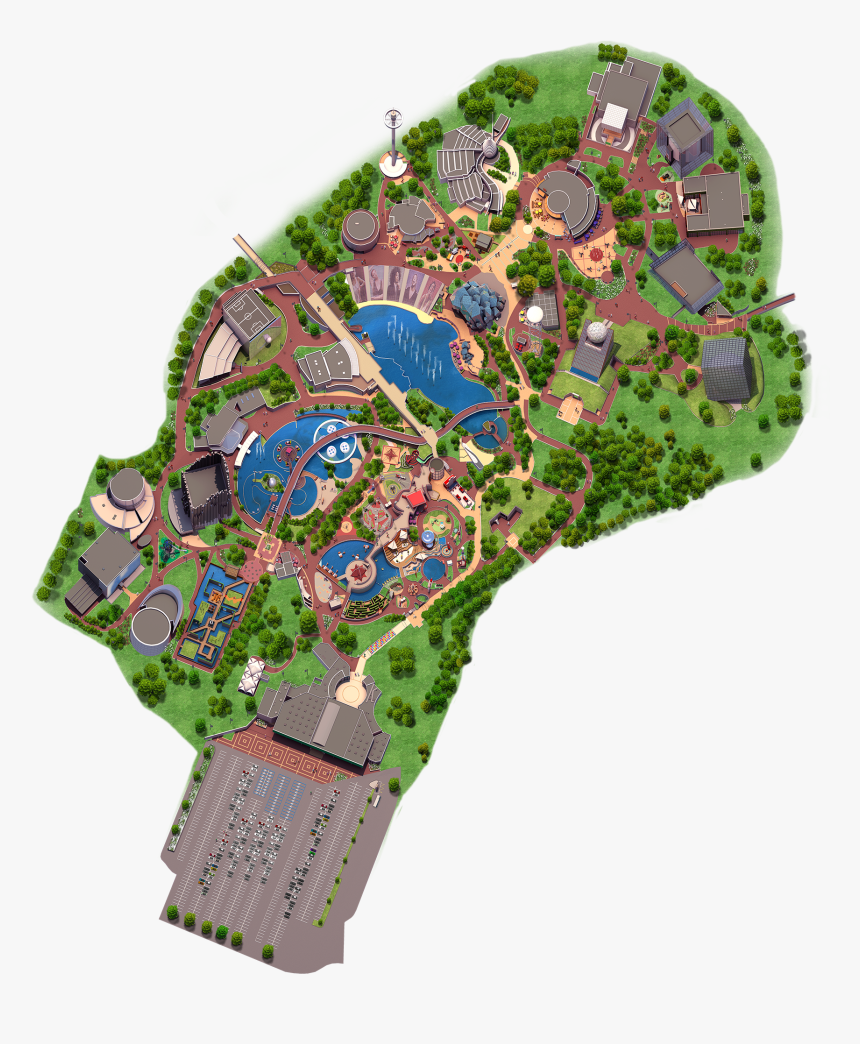 Plan Du Parc Futuroscope, HD Png Download , Transparent Png Image - PNGitem