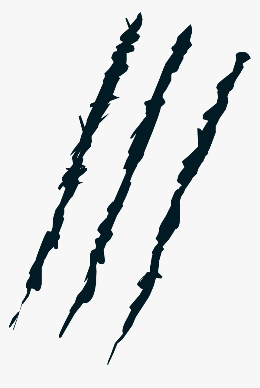 Transparent Claw Scratch Marks Png - Claw Mark Transparent Background ...