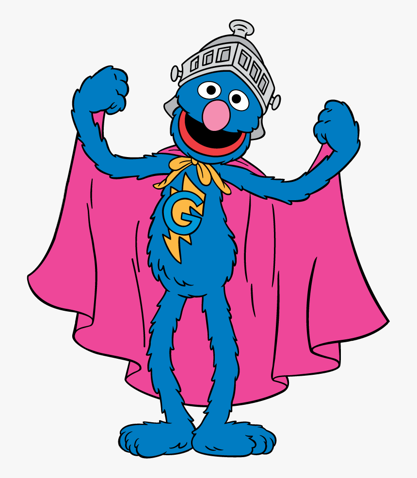 Sesame Street Grover Clip Art, HD Png Download , Transparent Png Image ...