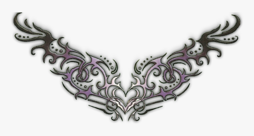Lower-back Tattoo Drawing Art - Tramp Stamp Tattoo Png, Transparent Png ...