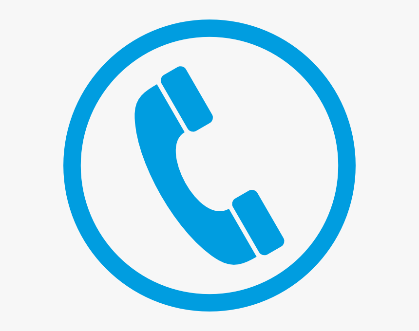 Tel Svg Clip Arts - Blue Call Icon Png, Transparent Png , Transparent ...