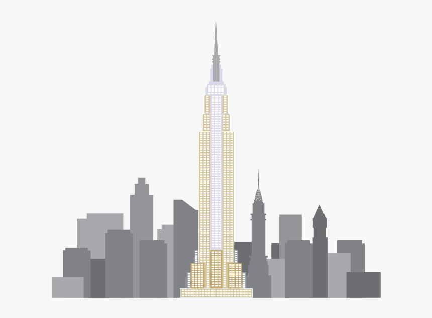 Empire State Building Clipart - New York City Clipart Free Transparent ...