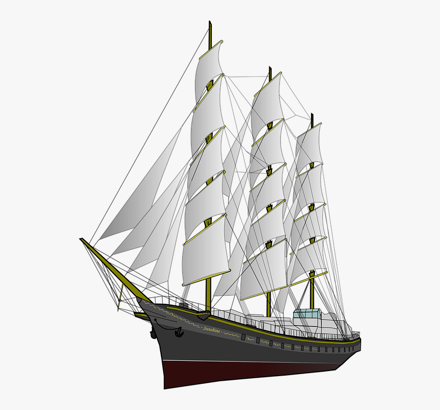 Ship Png Transparent Images - Sailing Ship Transparent Png, Png ...
