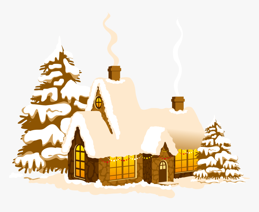 Santas Village Clip Art