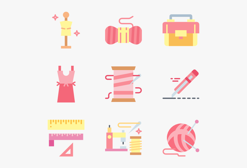 Sewing - Crochet Icon Png, Transparent Png , Transparent Png Image ...