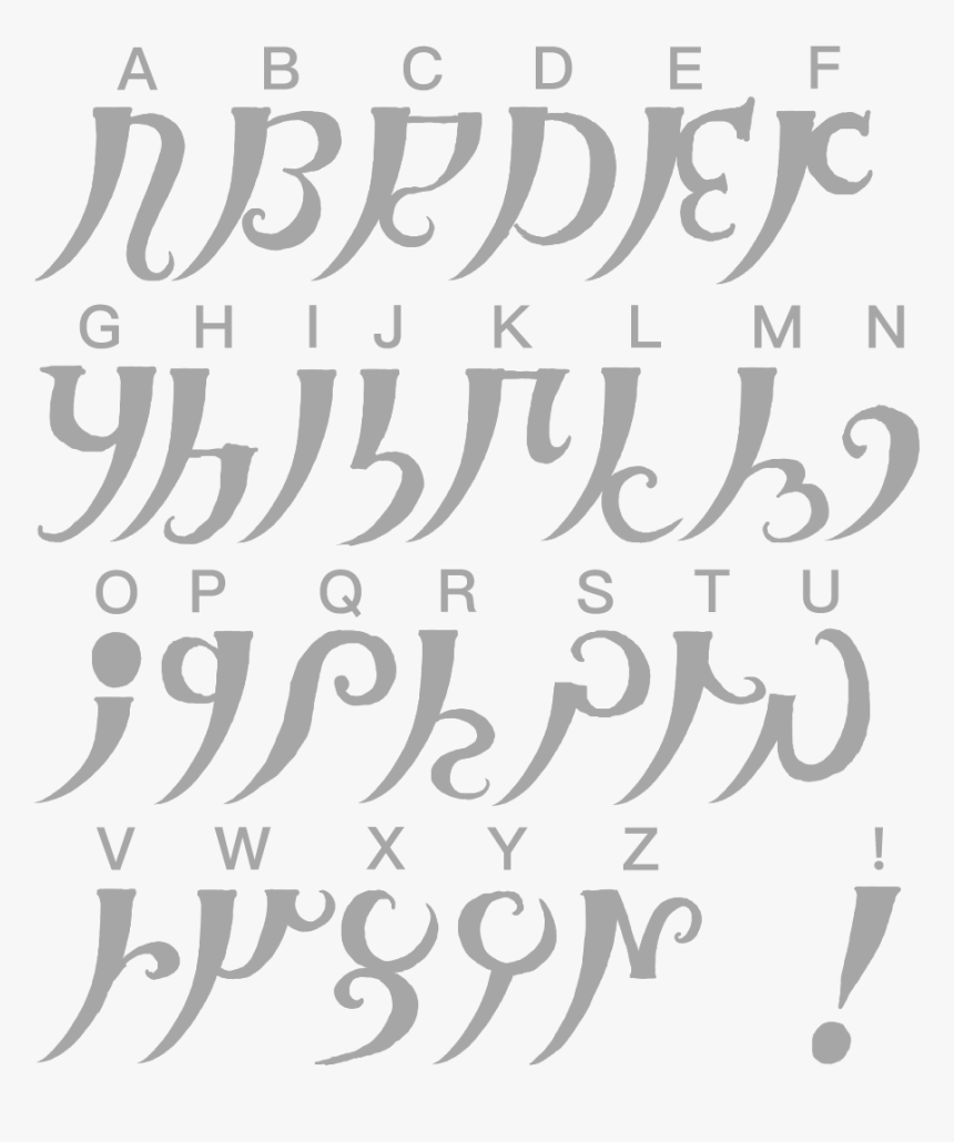 Gravity Rush Letters - Gravity Rush Language Alphabet, HD Png Download ...