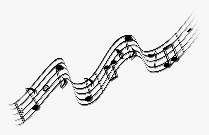 Music, Note, Twisted, Staff, Stave, Happy, High, Rising - Music Notes ...