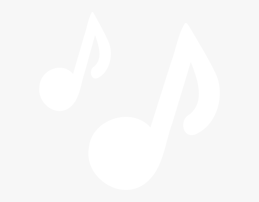 White Music Symbol Png, Transparent Png , Transparent Png Image - PNGitem