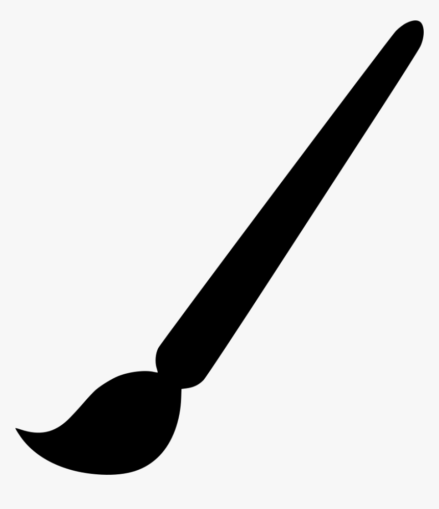Paint Svg Png Icon - Paint Brush Icon Png, Transparent Png ...