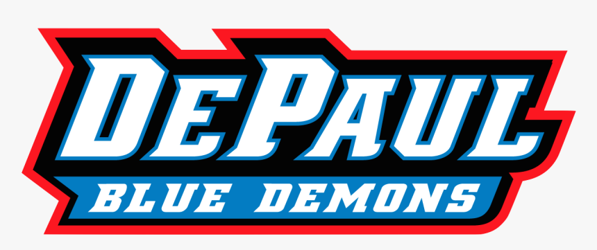 Depaul Blue Demons Script Logo - Depaul Blue Demons, HD Png Download ...