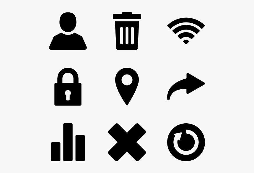 Clip Art Icons Free Vector App - Icons For Apps Png, Transparent Png ...