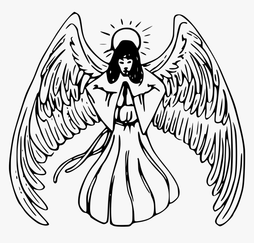Praying Angel Drawings