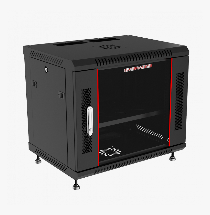 19-inch Rack - Wall Mount Server Rack, HD Png Download , Transparent ...