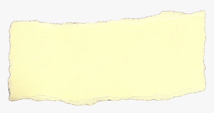 Torn Yellow Notebook Paper