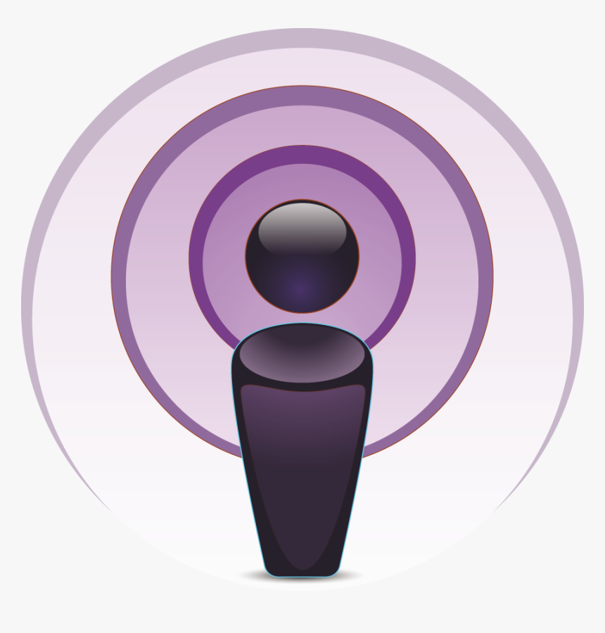 Transparent Purple Subscribe Png - Apple Podcast Logo Vector, Png ...