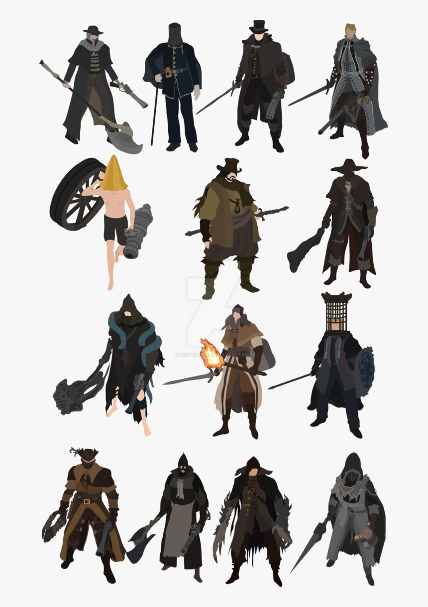 Bloodborne Npcs, HD Png Download , Transparent Png Image - PNGitem