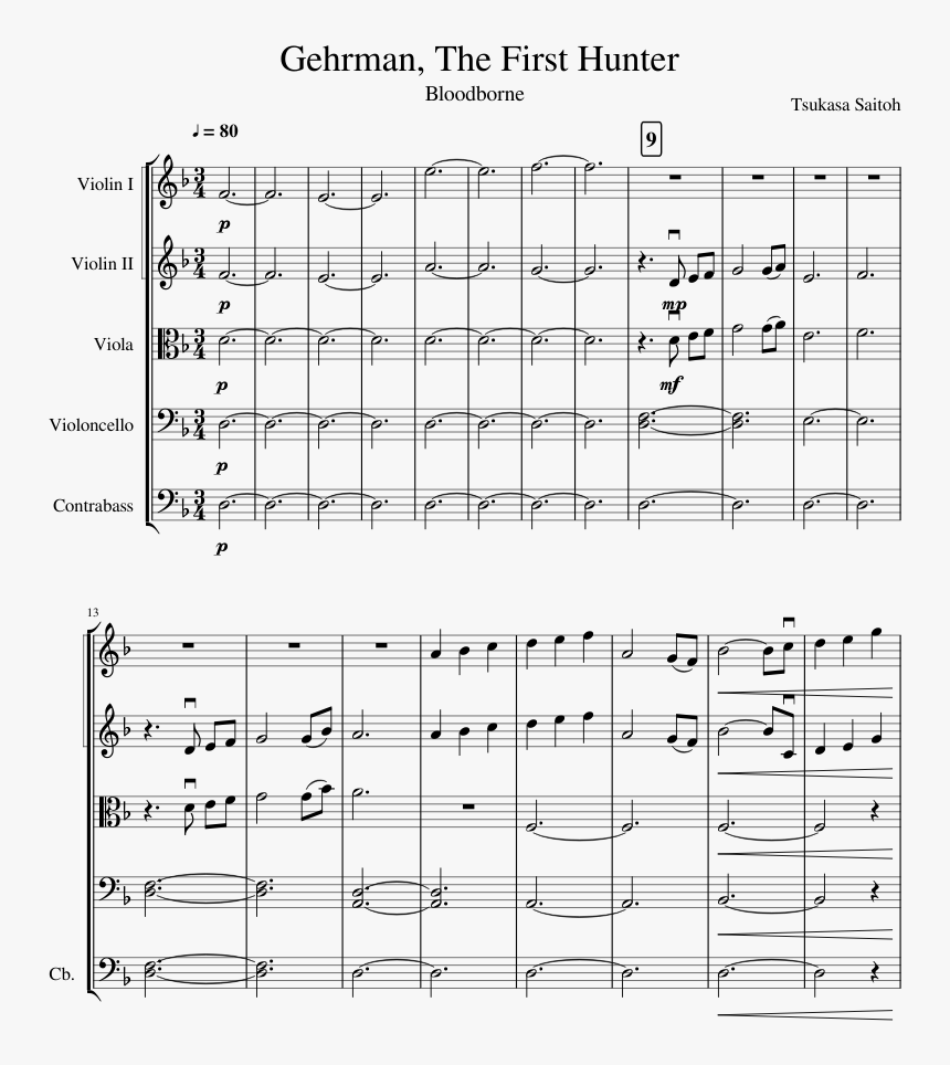 You Say Run Violin Sheet Music, HD Png Download , Transparent Png Image ...