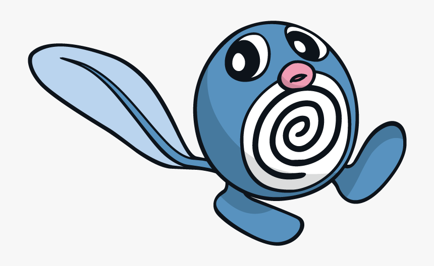 Poliwag Pokemon Character Vector Art - Poliwag Shiny, HD Png Download ...