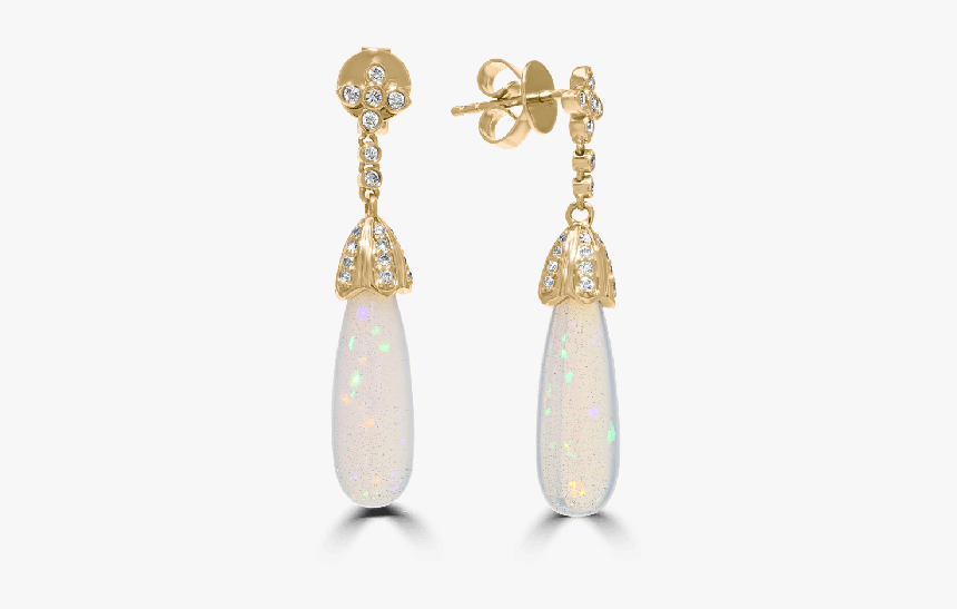 Opal Dangle Earring Png Transparent, Png Download , Transparent Png ...