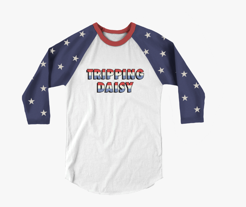 Image Of Stars And Stripes Raglan Shirt - Hits Like The Atom Bomb, HD ...