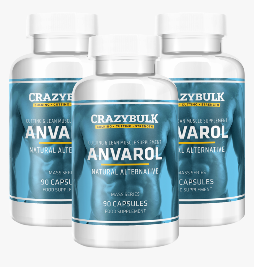 Anvarol 3bottles Pills - Testo Max, HD Png Download , Transparent Png ...