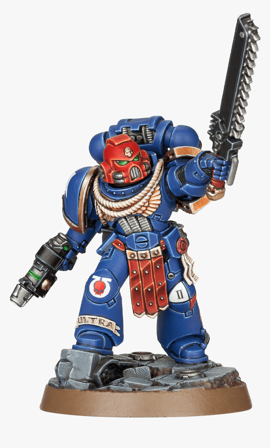 Brother Sergeant Sevastus - Warhammer 40000 Space Marine Heroes, HD Png ...
