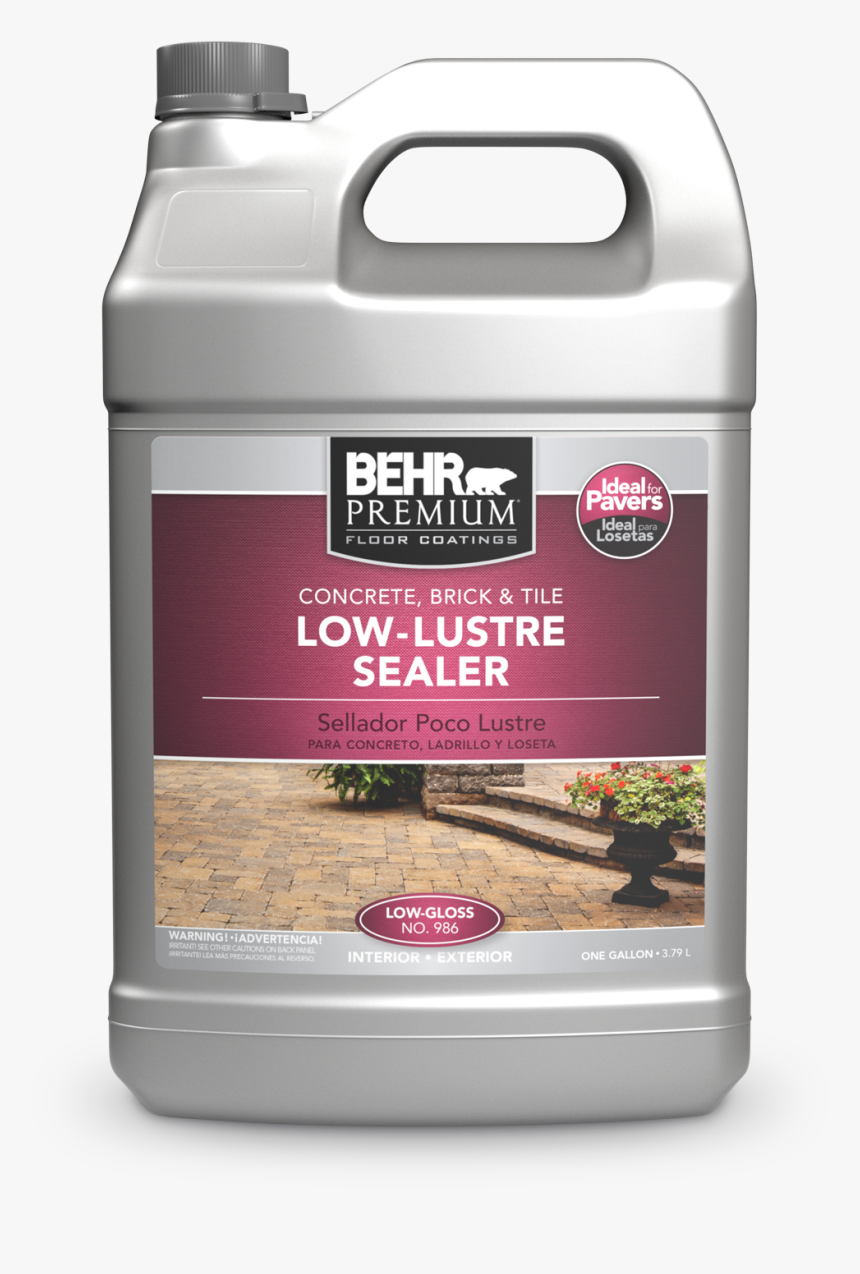 Jug Of Concrete, Brick & Tile Low Lustre Sealer - Behr Concrete Sealer ...