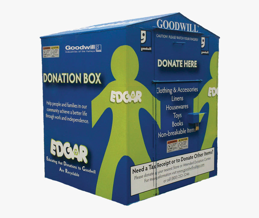 Goodwill Donation Box, HD Png Download , Transparent Png Image - PNGitem