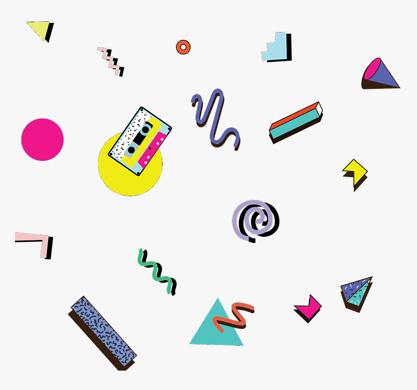 Big 80s Splash Page Graphics-04 Edited , Png Download, Transparent Png ...