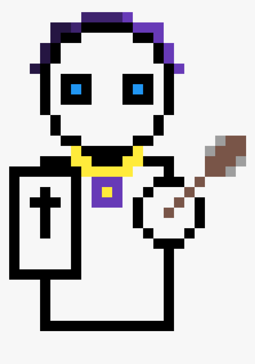 Dnd Cleric , Png Download - Coffee Cup Pixel Art, Transparent Png ...