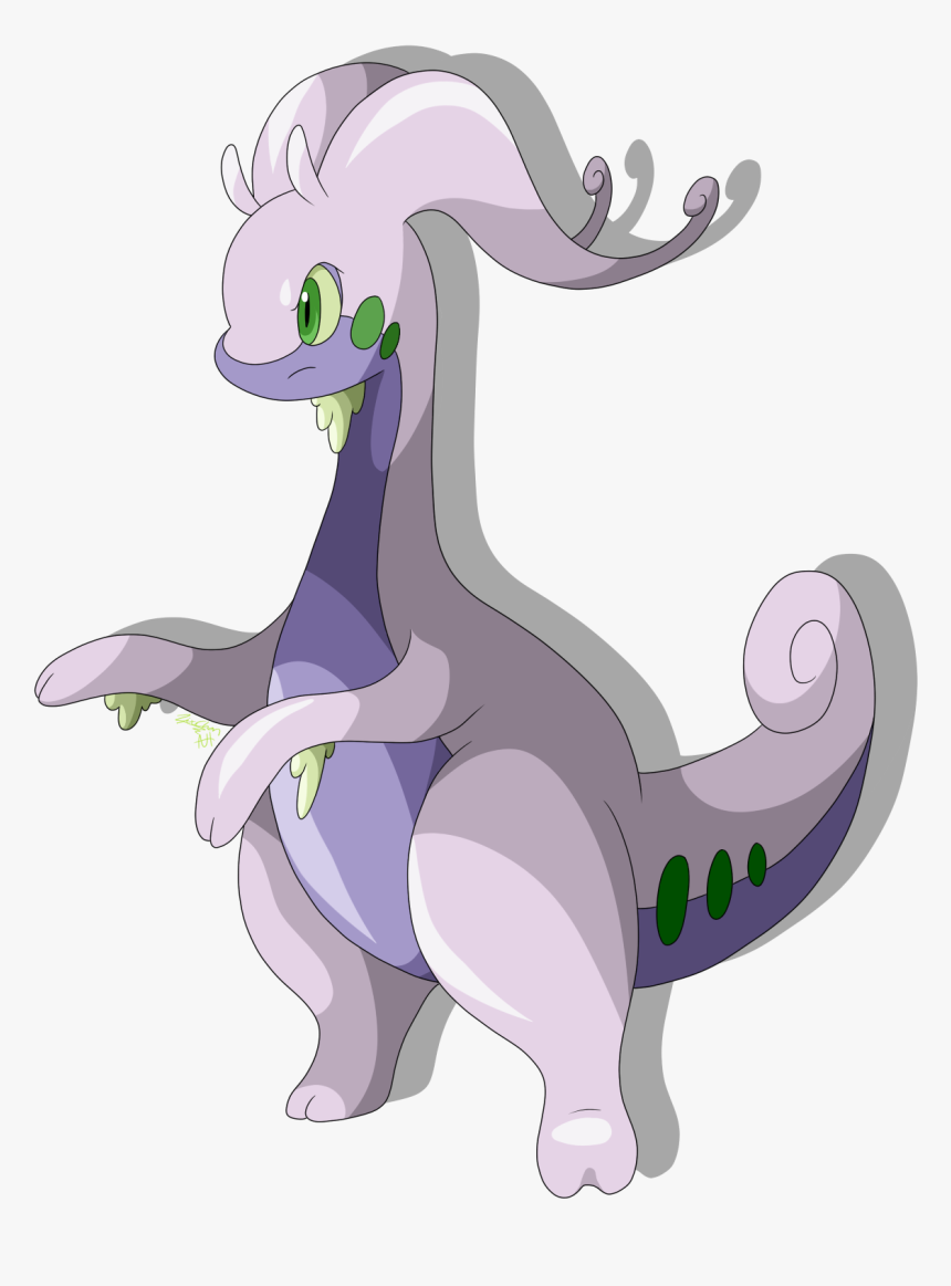 Goodra In Telefang Artwork - Goodra, HD Png Download , Transparent Png ...