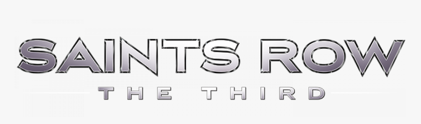The Third - Saints Row The Third Logo, HD Png Download , Transparent ...