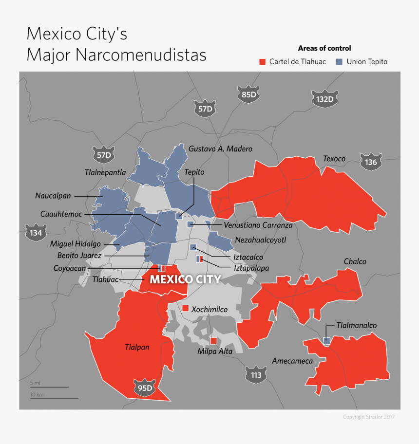 Tepito On A Map, HD Png Download , Transparent Png Image - PNGitem