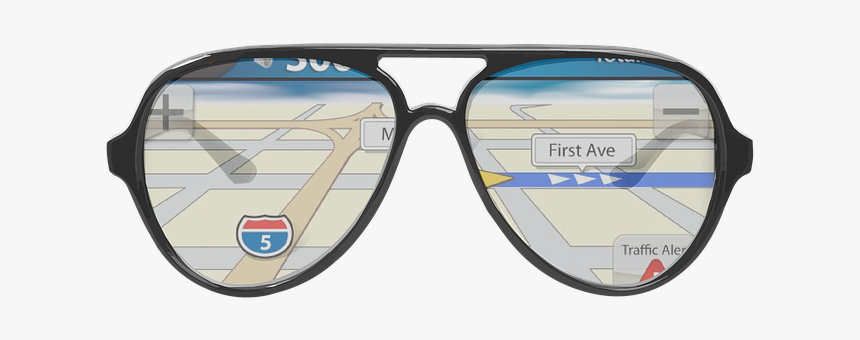 Gps Glasses, HD Png Download , Transparent Png Image - PNGitem