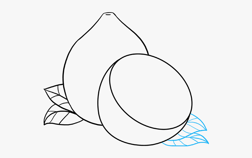 How To Draw Lemon - N Easy Lemon Draw, HD Png Download , Transparent ...