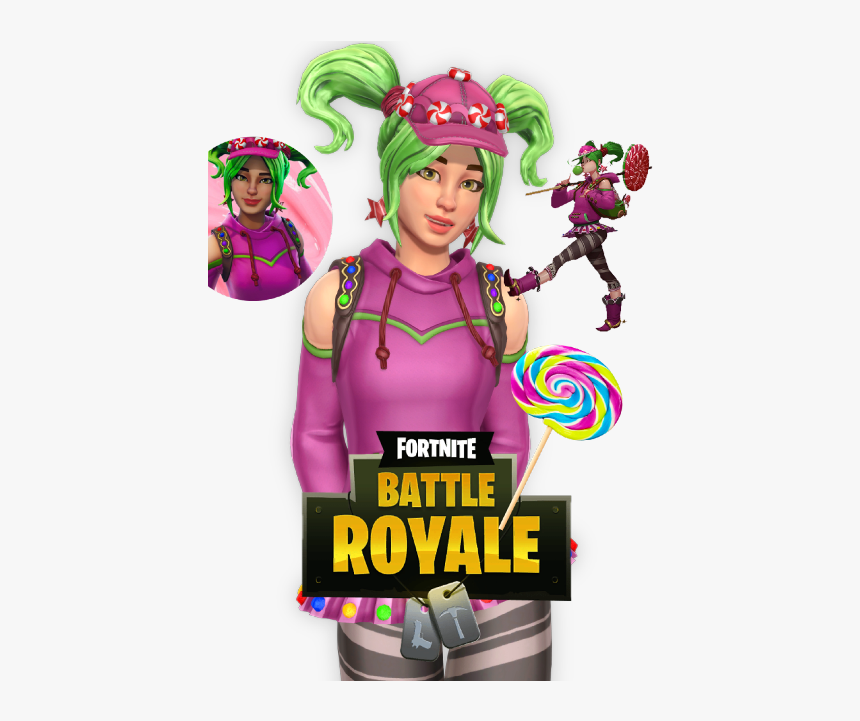 Fortnite Fortnitezoey Zoey - Fortnite Characters Candy Girl, HD Png ...