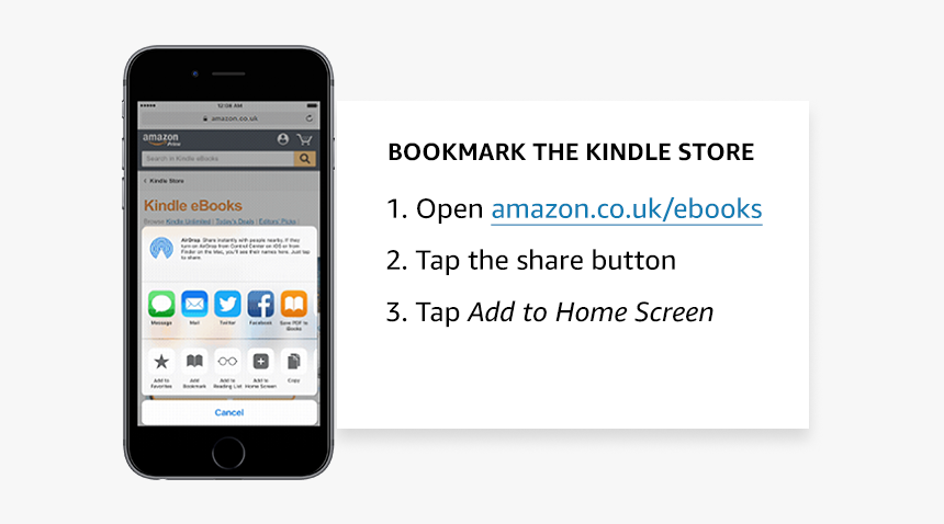 Amazon Kindle Png - Amazon Co Uk Application, Transparent Png ...