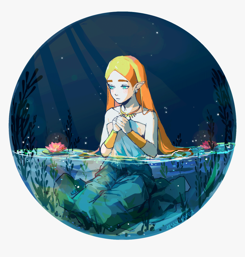 The Legend Of Zelda , Transparent Cartoons - Princess Zelda Circle, HD ...