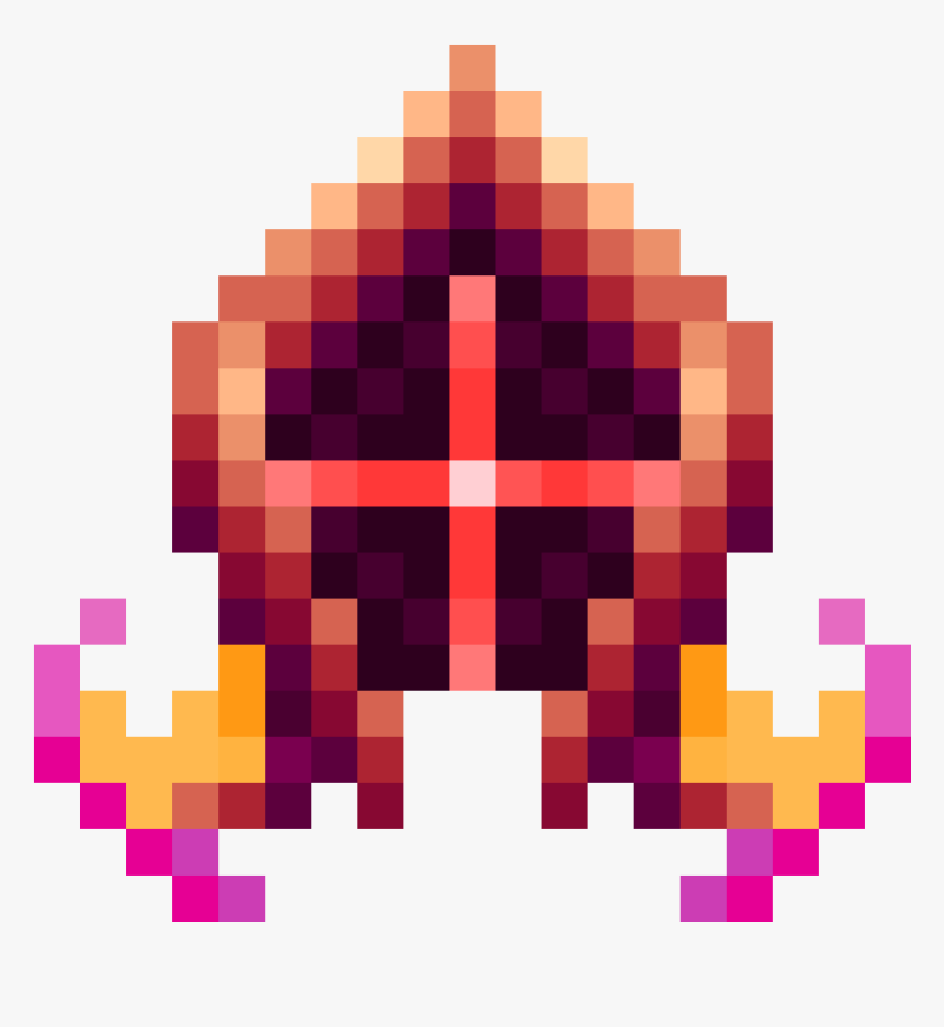 Mangekyou Sharingan Pixel Art, HD Png Download , Transparent Png Image ...