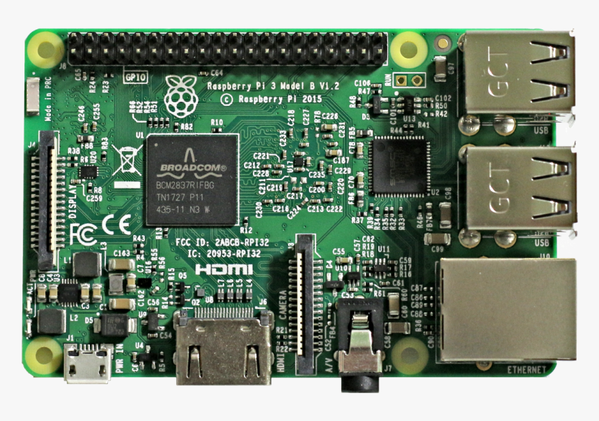 Raspberry Pi Model Labeled, HD Png Download , Transparent Png Image ...