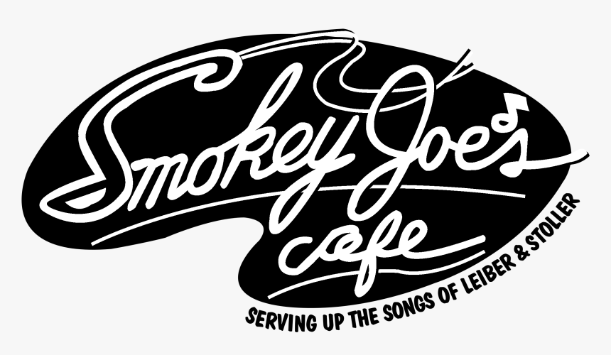 Smokey Joe S Cafe Logo Black And White - Calligraphy, HD Png Download ...