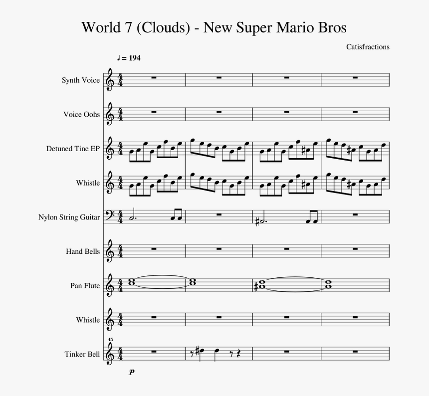 Urban (aka The Opsilon Handpan Song) Sheet Music For Piano (Solo ...