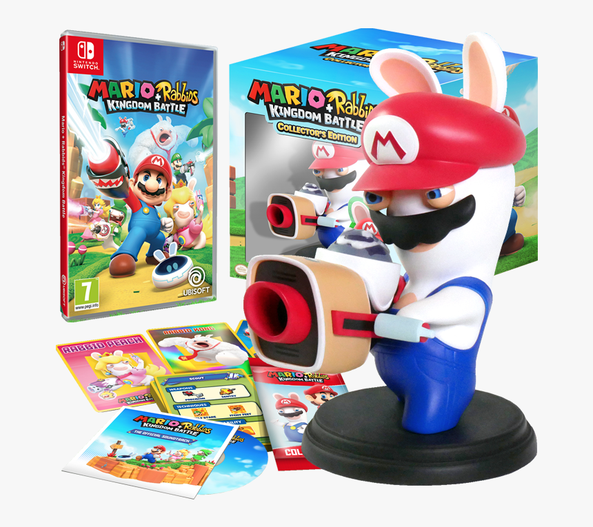 Mario Rabbids Kingdom Battle Collector's Edition, HD Png Download ...
