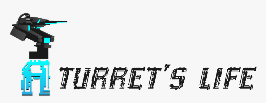 A Turrets Life Logo Text Black T - Calligraphy, HD Png Download ...